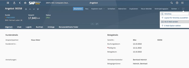 Mit dem ERP unterwegs: Mobiles Arbeiten mit SAP Business One - SAP ERP ...